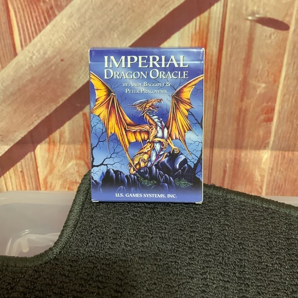 Other | Imperial Dragon Oracle Cards 22 Cards With Booklet Used One ...